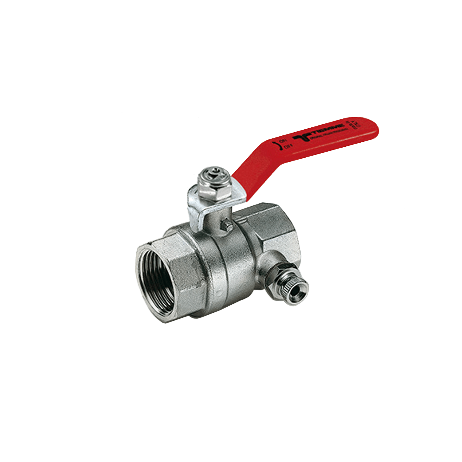 Messing Kugelhahn mit Entleerung IG x IG