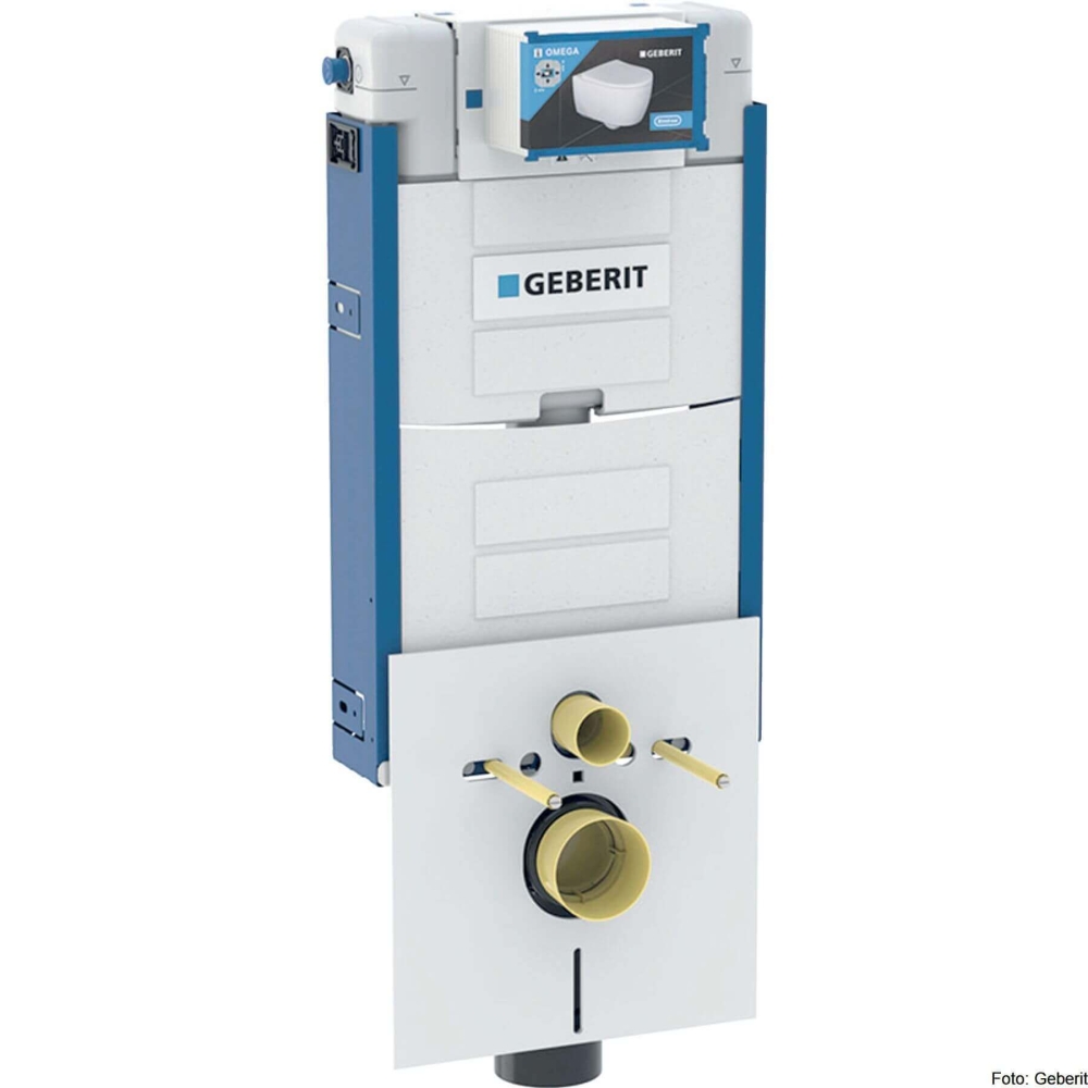 GEBERIT Kombifix Element für Wand-WC, 108 cm, mit Omega UP-Spülkasten