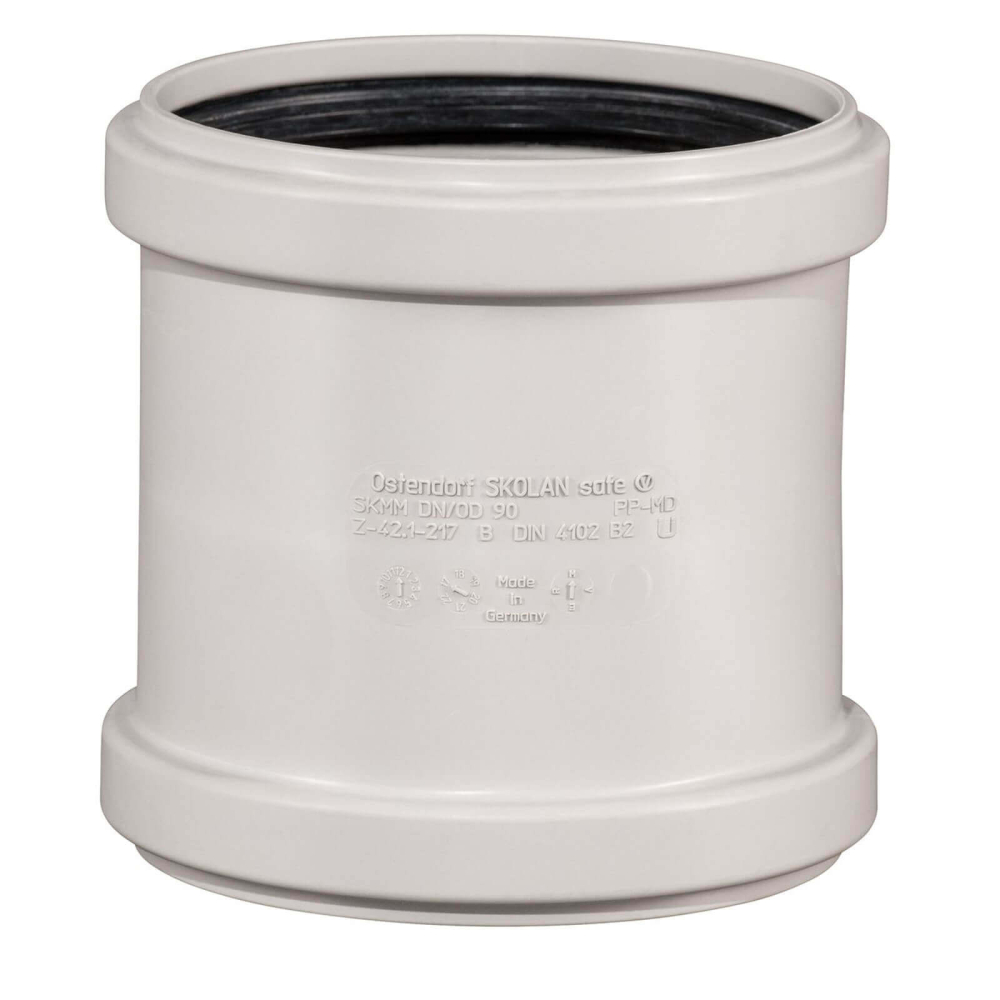 SKOLANsafe Doppelmuffe DN 90