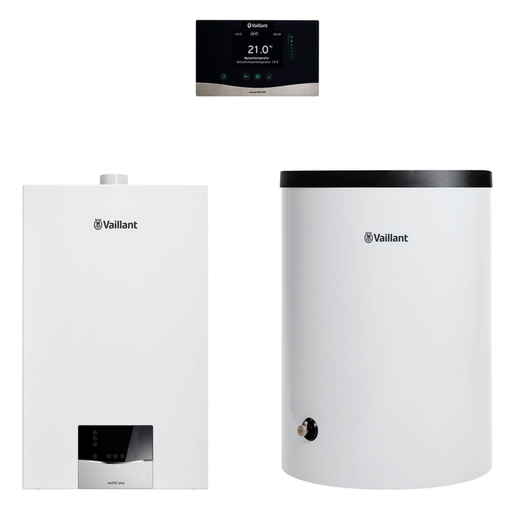 Vaillant Paket 1.719/3 ecoTEC plus VC 15CS/1-5, VRC 720/3, VIH R 150/