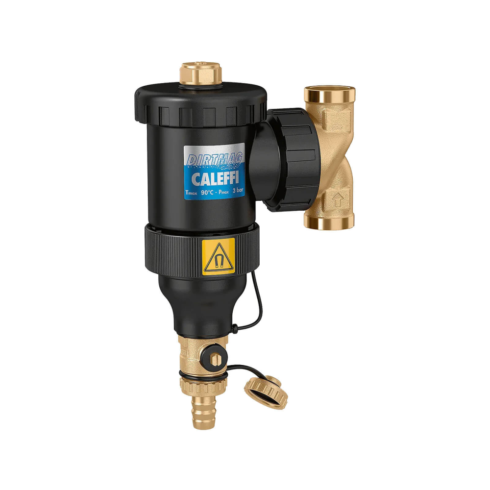 Caleffi DIRTMAG Schlammabscheider 11/4", DN 32, mit Magnet, aus Techn