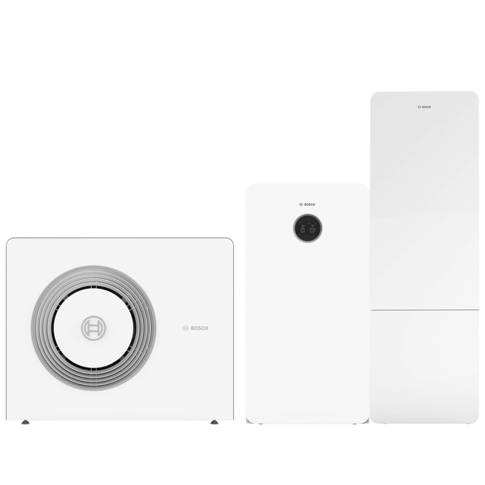 BOSCH Luft/Wasser-Wärmepumpe Compress 5800iAW, 9,6 kW, 10 OR-T, 12 MB