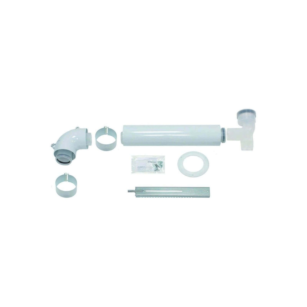 Vaillant Basis-Anschluss-Set Brennwert 60/100 PP an Abgasl. DN 80 im